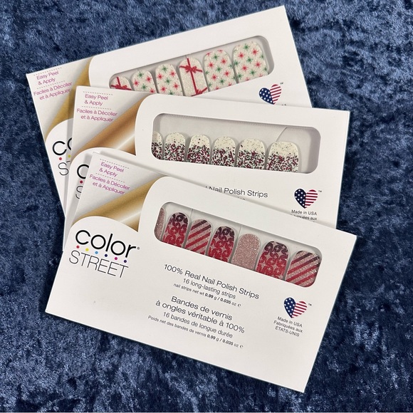 Color Street | Makeup | Color Street 3 Christmas Sets | Poshmark